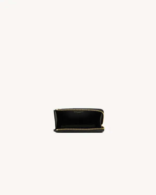 Saint Laurent Jamie Zip Card Case