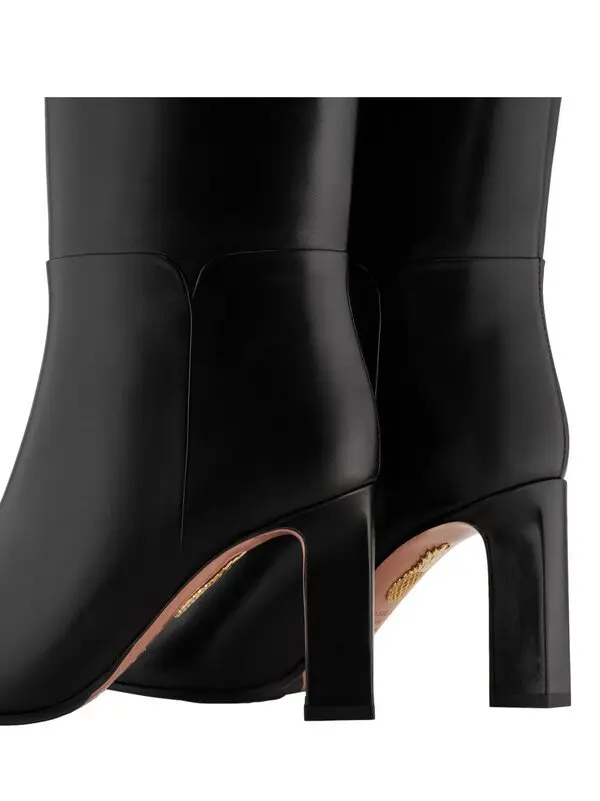 AQUAZZURA Sellier Almond-toe Boots