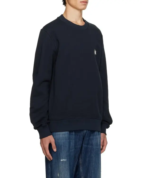 Dolce & Gabbana Dolce Gabbana Logo Plaque Crewneck Sweatshirt