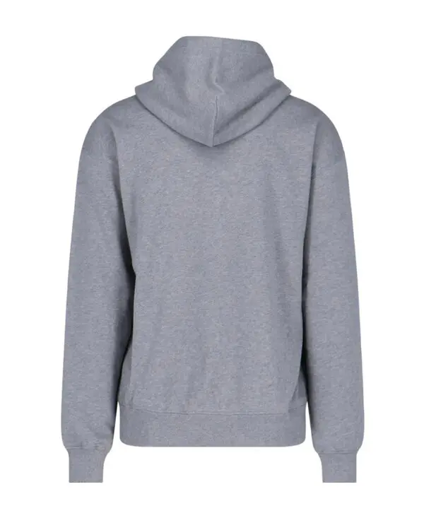 Dolce & Gabbana Dolce Gabbana Logo Plaque Drawstring Hoodie