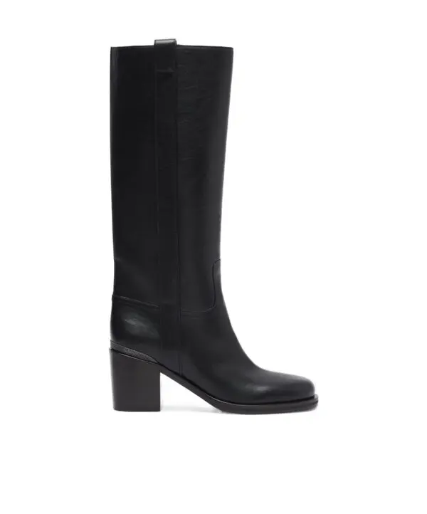 Brunello Cucinelli Monili Round-toe Ankle Boots - Black