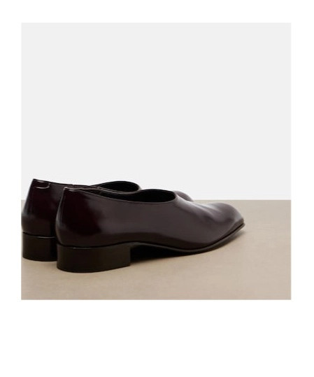 Khaite Colt Leather Loafers