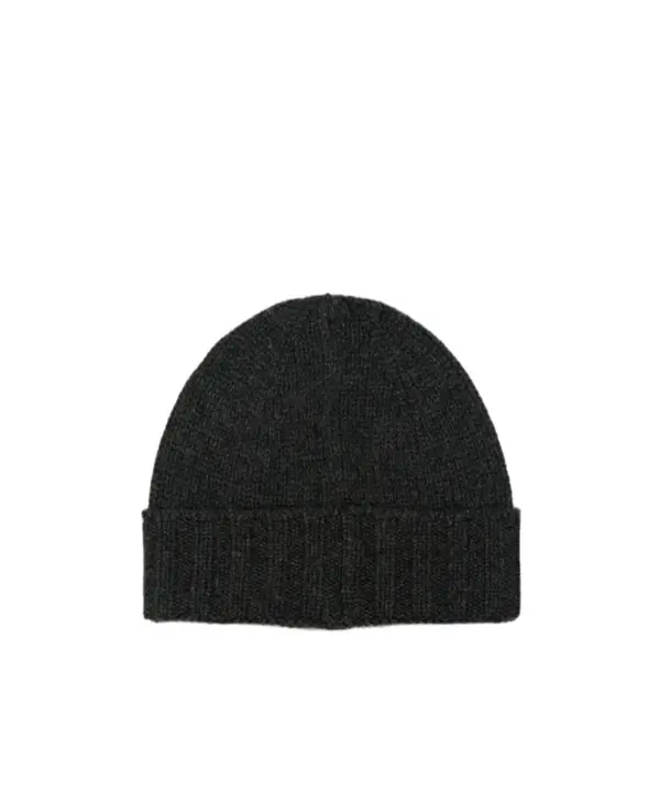 D'ANIELLO Ribbed Knit Beanie Hat