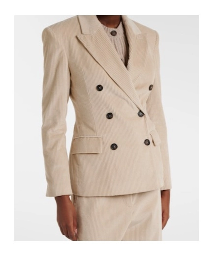 Brunello Cucinelli Cotton Corduroy Blazer