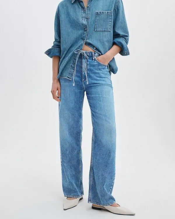 Rag & Bone Phoebe Drawstring Jeans