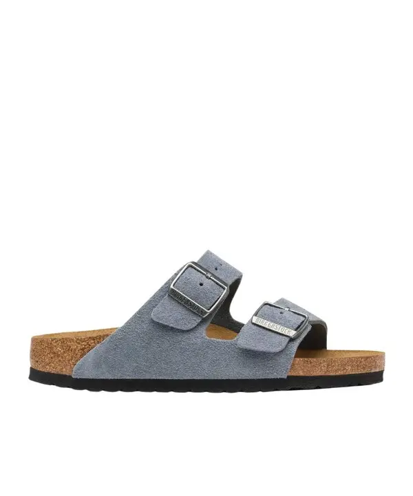 BIRKENSTOCK Arizona Suede Leather - Stone Blue