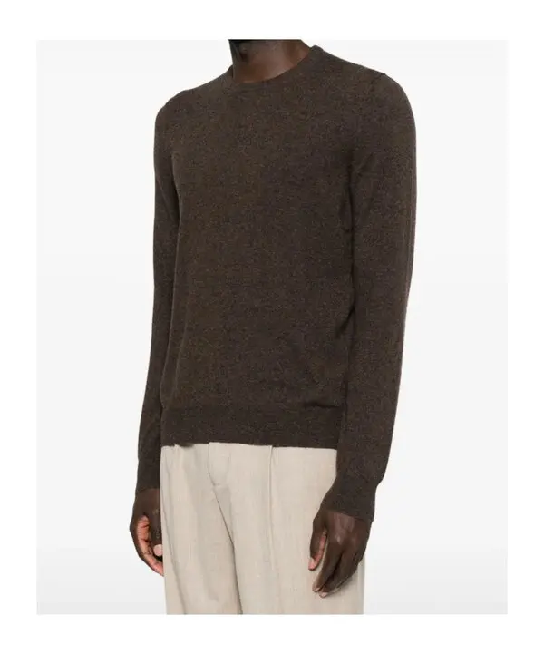 D'ANIELLO Crew-neck Long-sleeve Knit