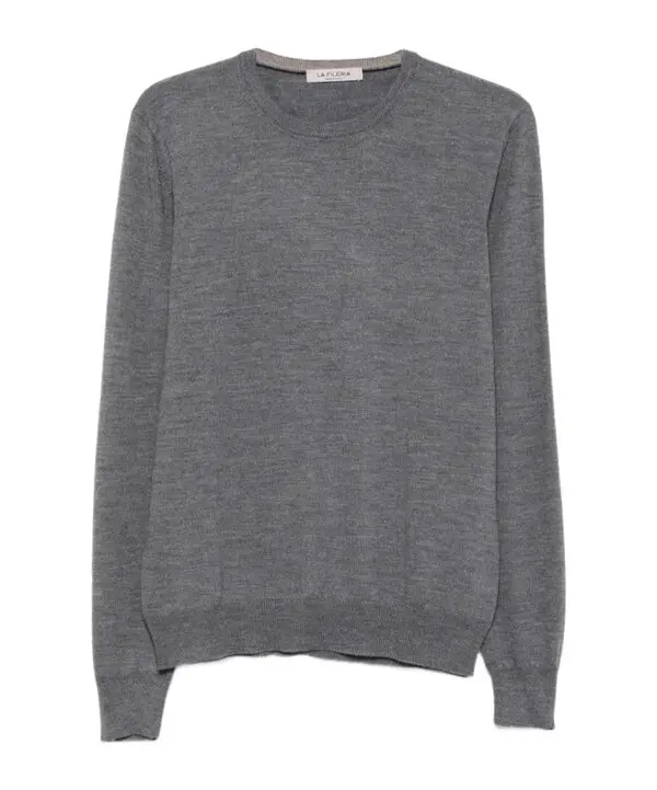 D'ANIELLO Crew Neck Long Sleeve Knit