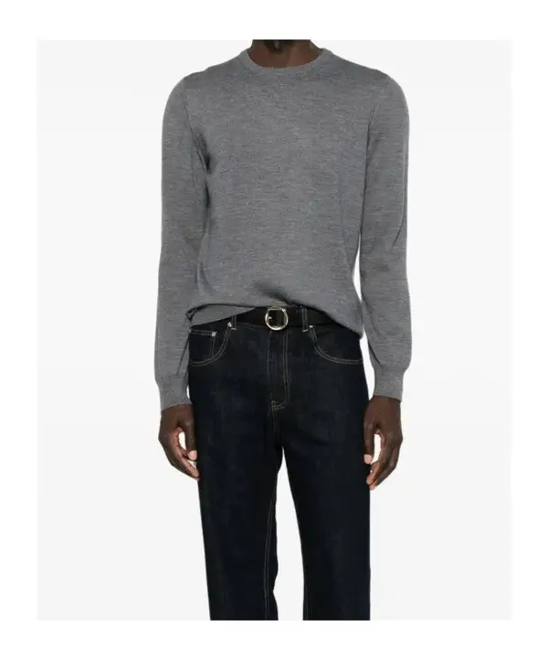 D'ANIELLO Crew Neck Long Sleeve Knit