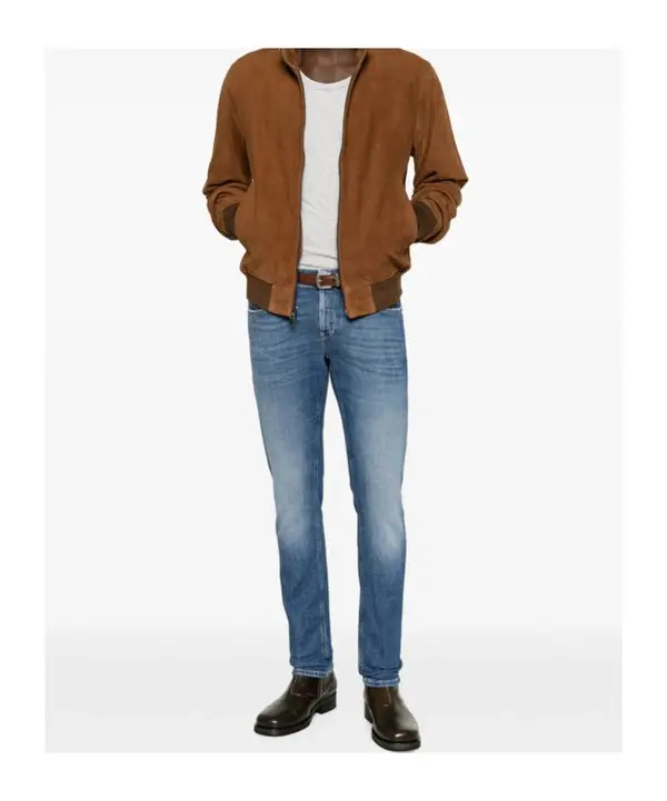 DONDUP Belt Loop Jeans