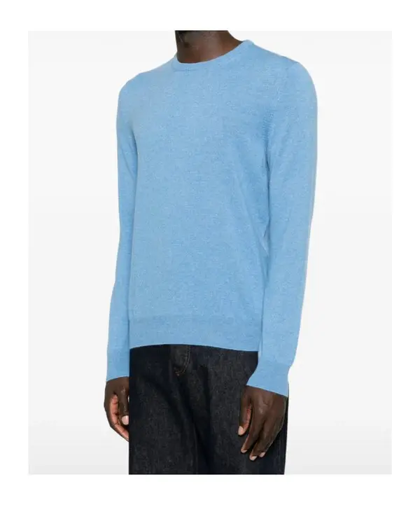 D'ANIELLO Crew Neck Long Sleeve Fine Knit Sweater