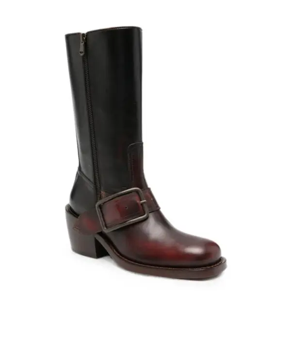 Dries Van Noten Round-toe Boots