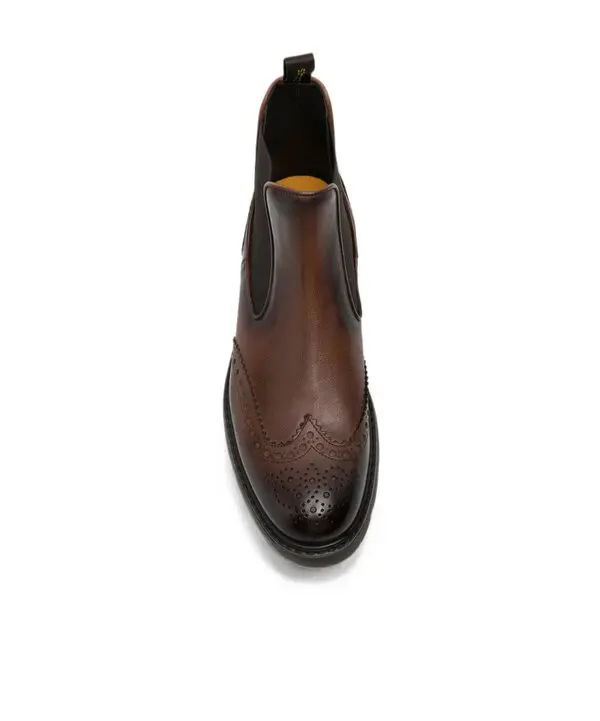 DOUCAL'S Round-toe Chelsea Boots - Black