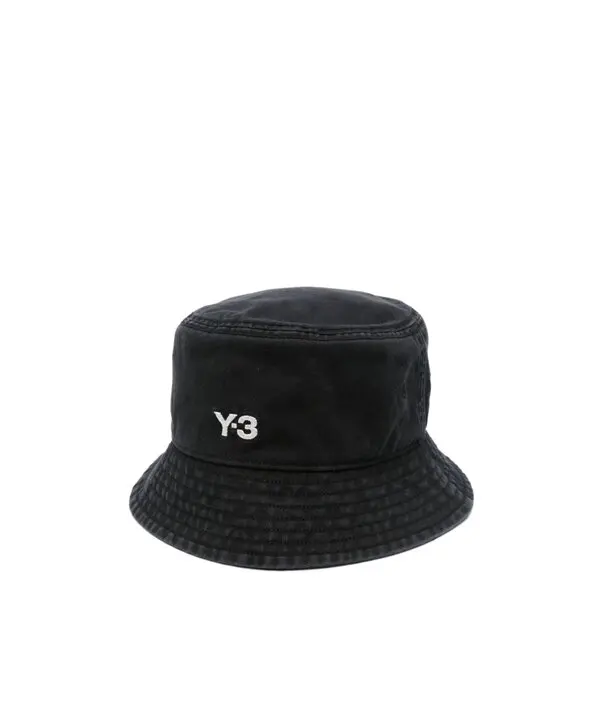 Y3 Logo-embroidered Bucket Hat