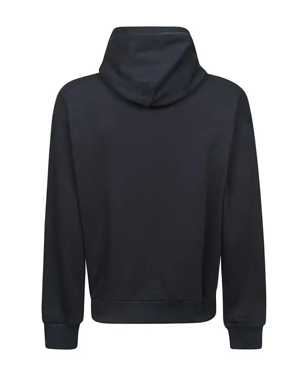 Dolce & Gabbana Dolce Gabbana Logo Plaque Drawstring Hoodie