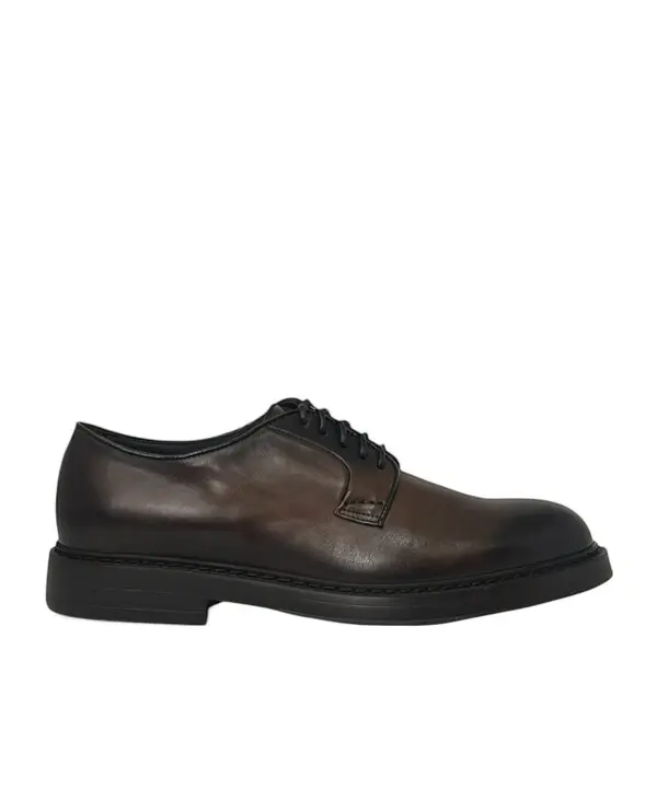 DOUCAL'S Lace-up Fastening Derby Shoes