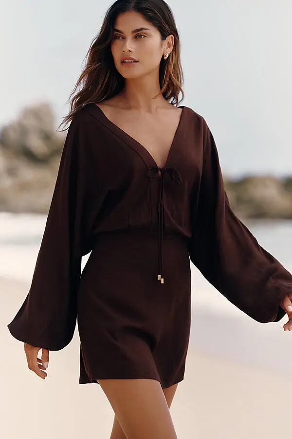 L*Space Deia Mi Dress - Brown