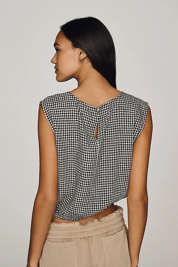 Z Supply Merit Gingham Top