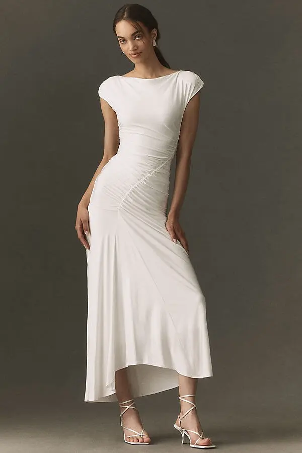 Shona Joy Miro Gathered Maxi Dress
