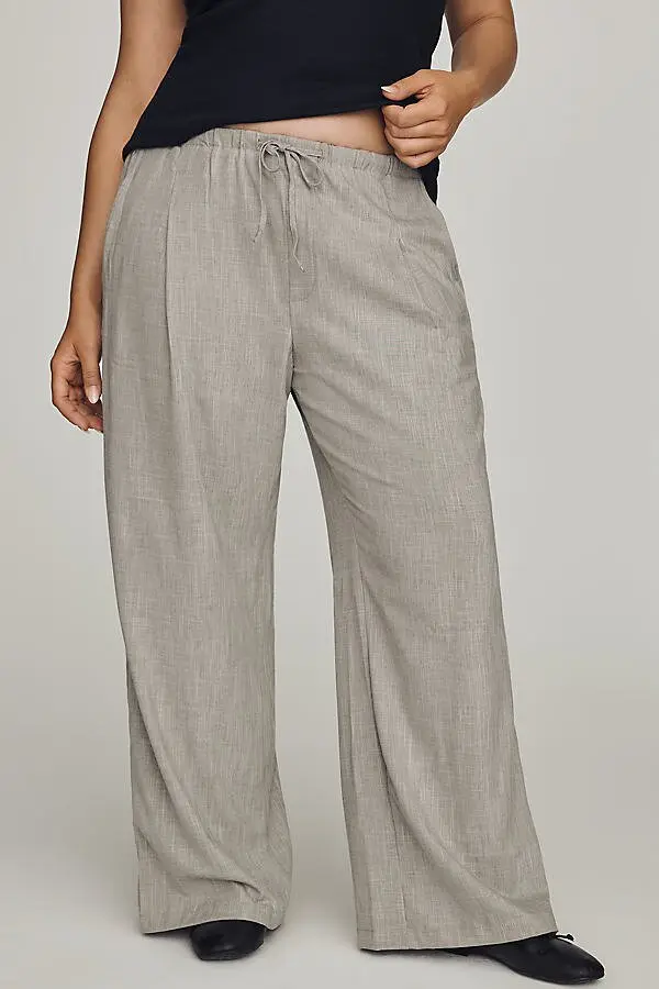 Maeve Pleated Wide-leg Trousers Pants