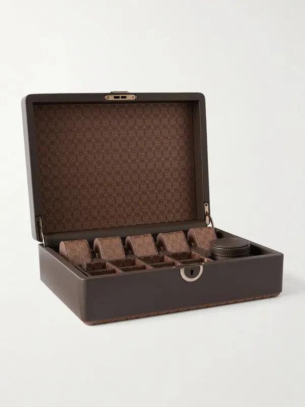 Wolf Earth 5 Piece Watch Box