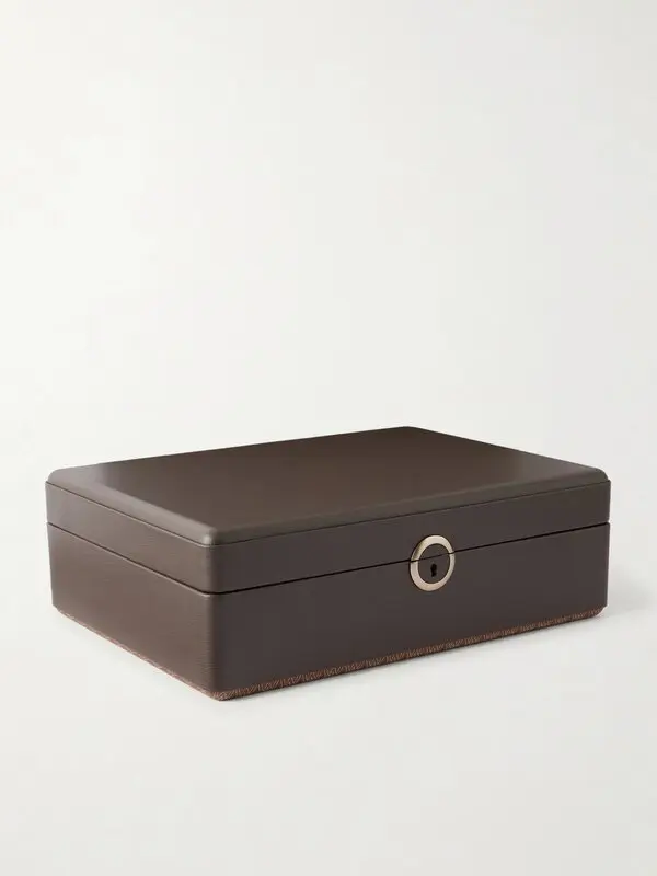 Wolf Earth 5 Piece Watch Box