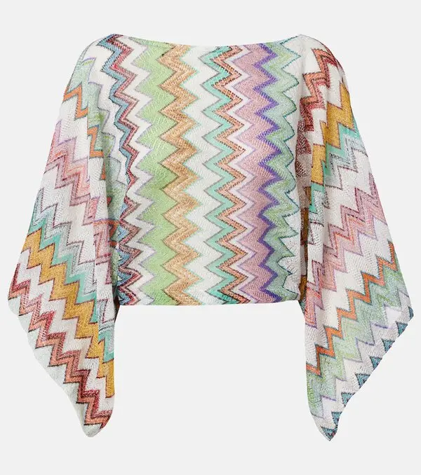 Missoni Zigzag Knitted Top