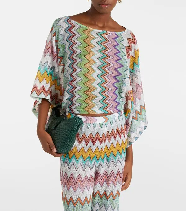 Missoni Zigzag Knitted Top