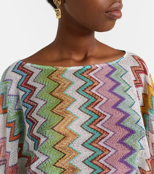 Missoni Zigzag Knitted Top