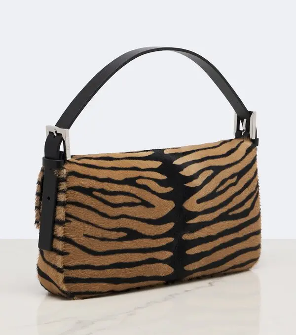 Fendi Baguette® 26424 Calf Hair Shoulder Bag