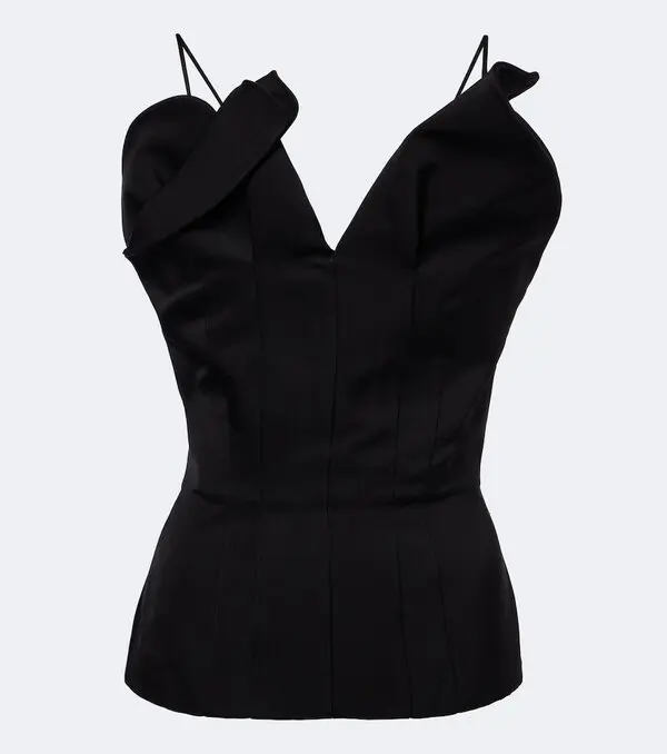 Magda Butrym Cotton And Silk Top