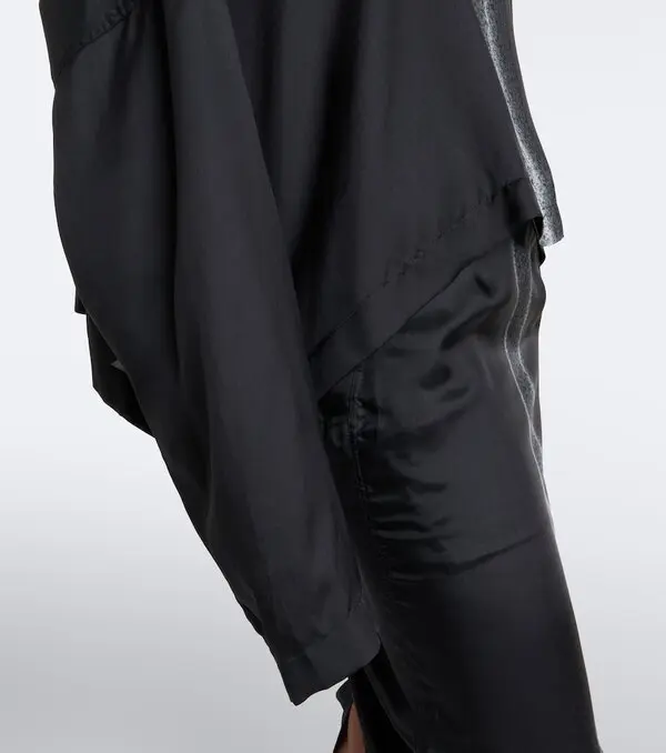 Rick Owens Jumbo Printed Cropped Top