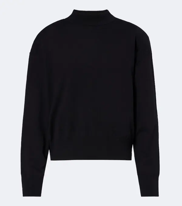 THE FRANKIE SHOP Wool-blend Sweater - Black