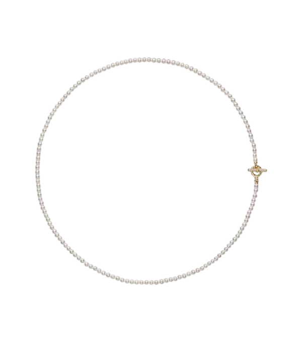 David Yurman Pearl Classics Petite Necklace - Gold