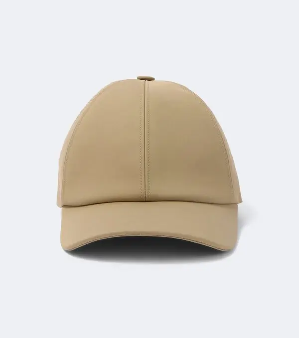 Fendi Cotton Baseball Cap - White