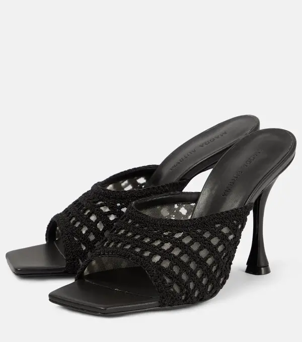 Magda Butrym Crystal-embellished Mules
