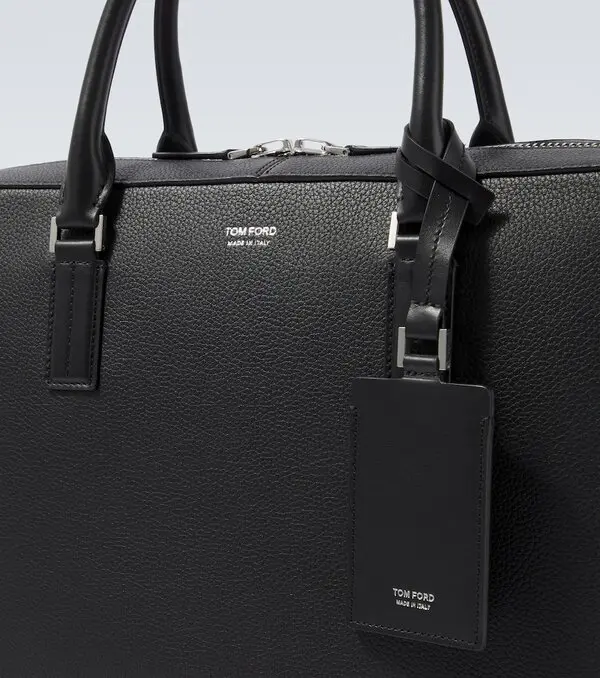 TOM FORD Elliot Leather Briefcase