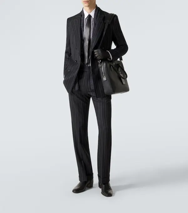 TOM FORD Elliot Leather Briefcase