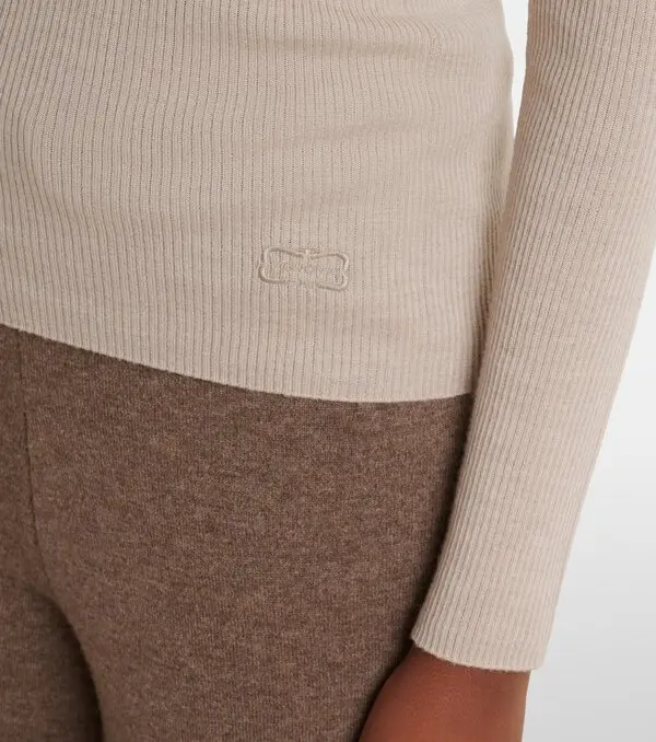 Agnona Turtleneck Wool, Silk, And Cashmere Sweater