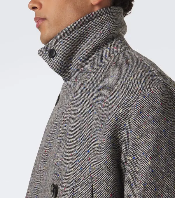 Dries Van Noten Double-breasted Wool Coat