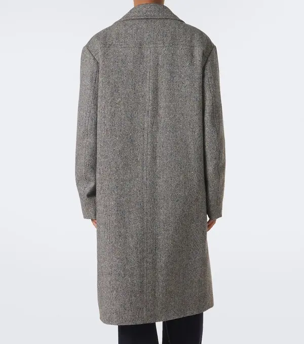 Dries Van Noten Double-breasted Wool Coat