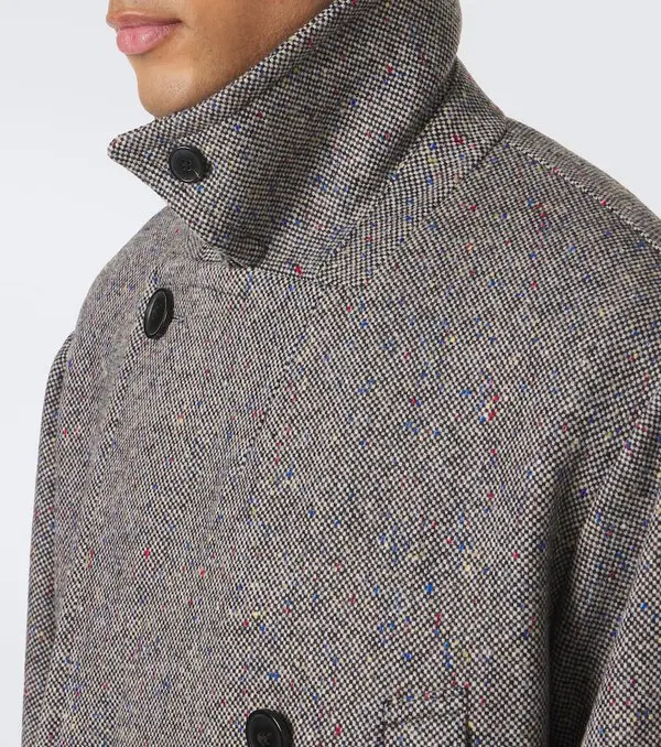 Dries Van Noten Double-breasted Wool Coat