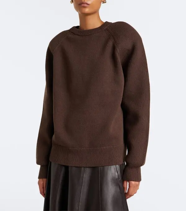THE FRANKIE SHOP Lina Wool-blend Sweater