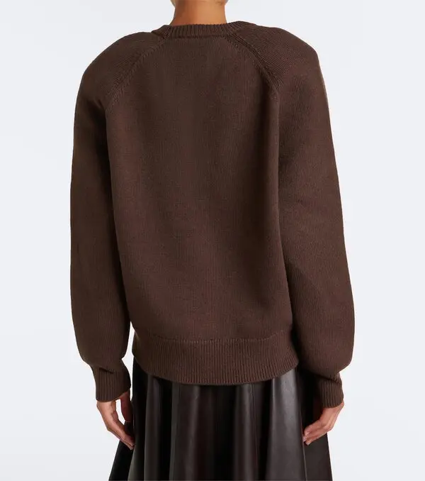 THE FRANKIE SHOP Lina Wool-blend Sweater