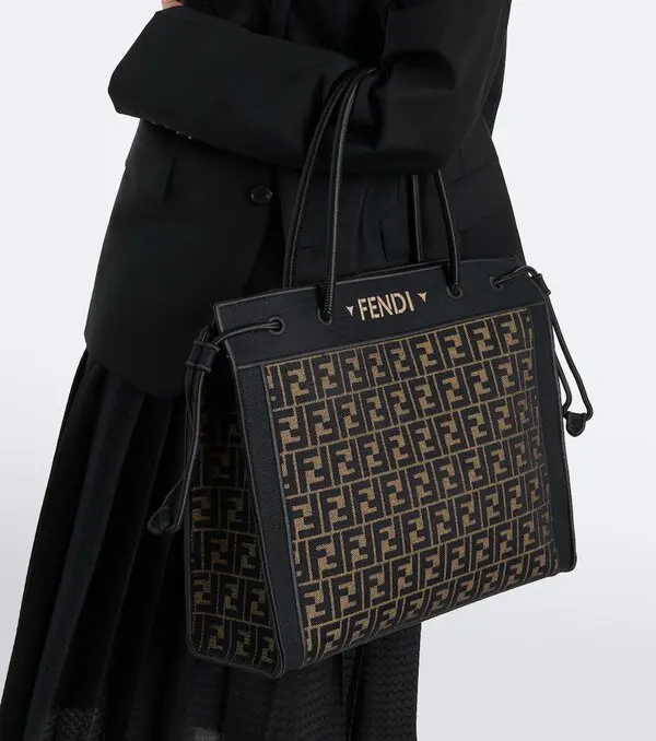 Fendi Magic Large Canvas Shopper