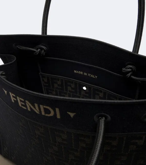 Fendi Magic Large Canvas Shopper