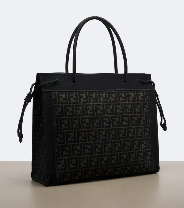 Fendi Magic Large Canvas Shopper