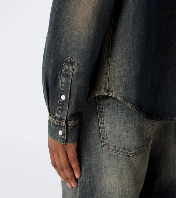 Fendi Faded Denim Shirt