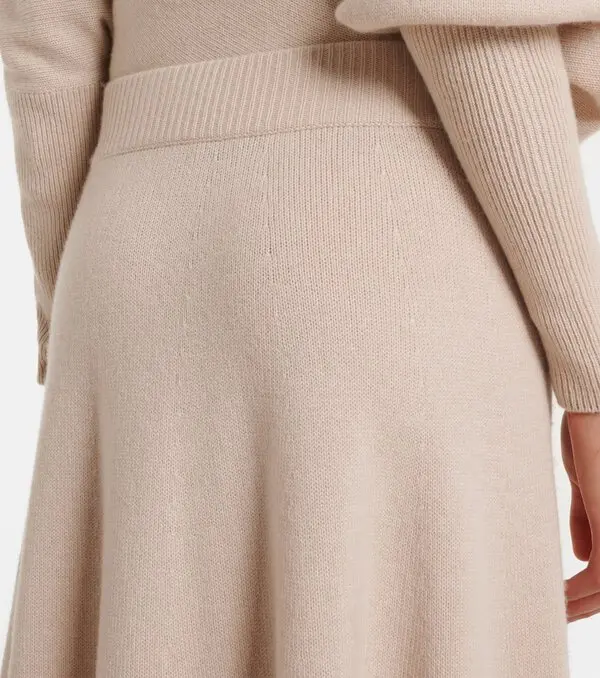 Agnona Cashmere Midi Skirt