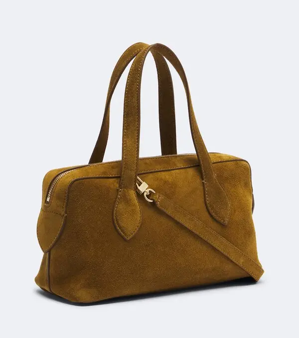 JOSEPH Loaf Mini Suede Shoulder Bag